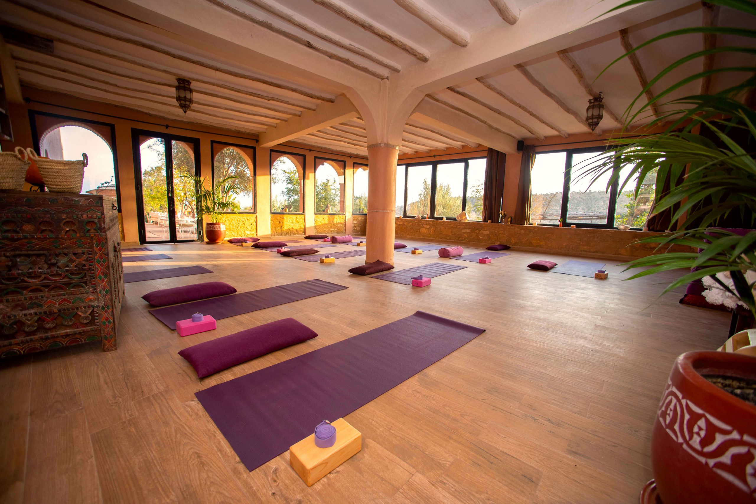 Shala 3 yoga and meditation retreat in morocco 2026 - Shama Retreats